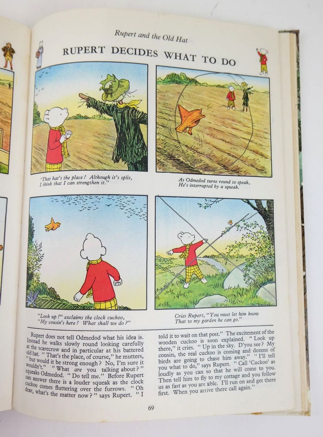 RUPERT ANNUAL 1965 by Bestall, Alfred: Very Good Hardback (1965 ...