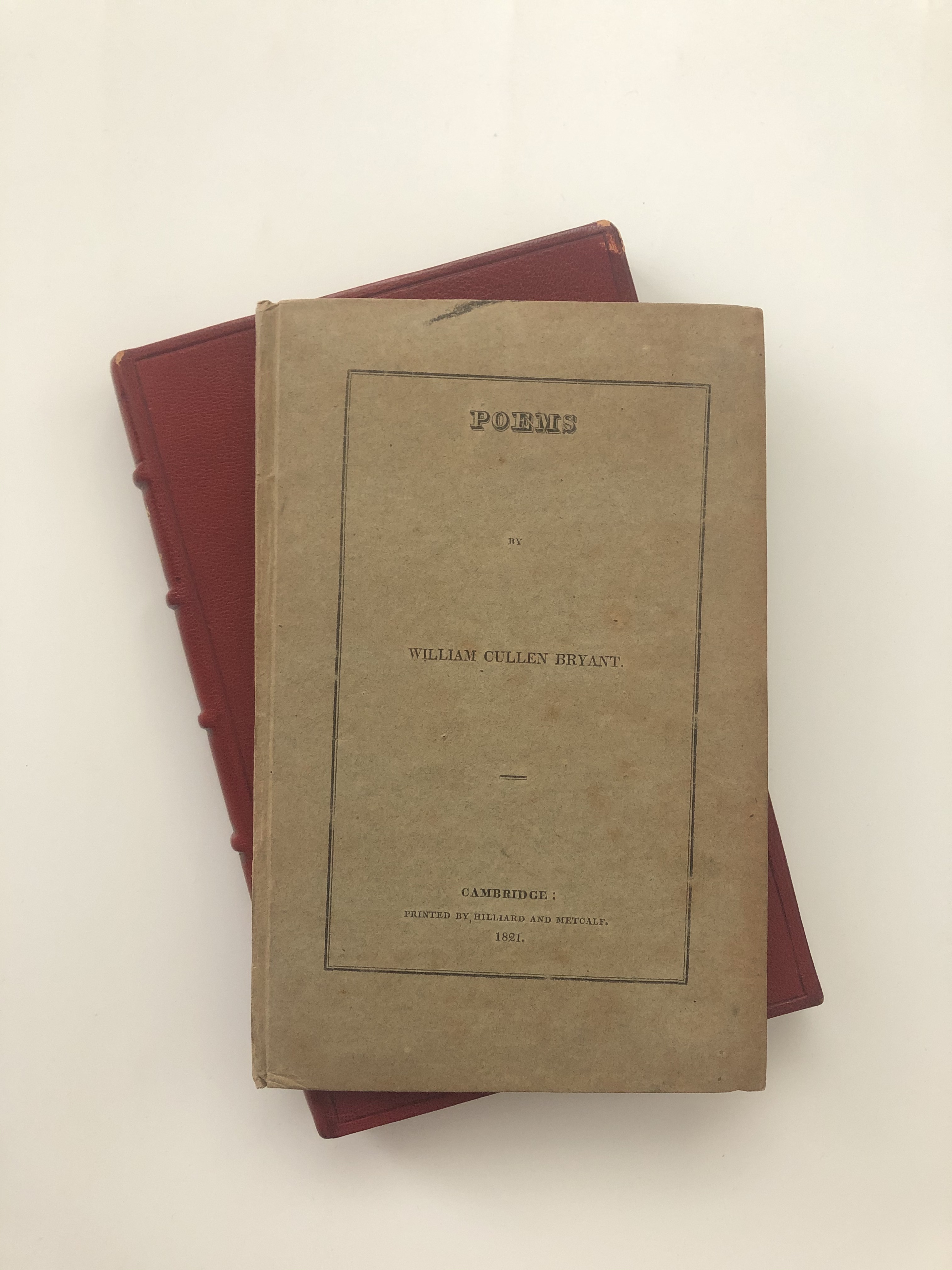 Poems by William Cullen Bryant: Fine Hardcover (1821) 1st Edition ...