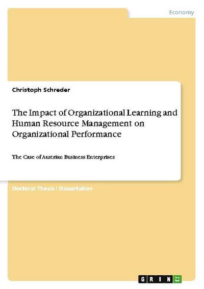 The Impact of Organizational Learning and Human Resource Management on ...