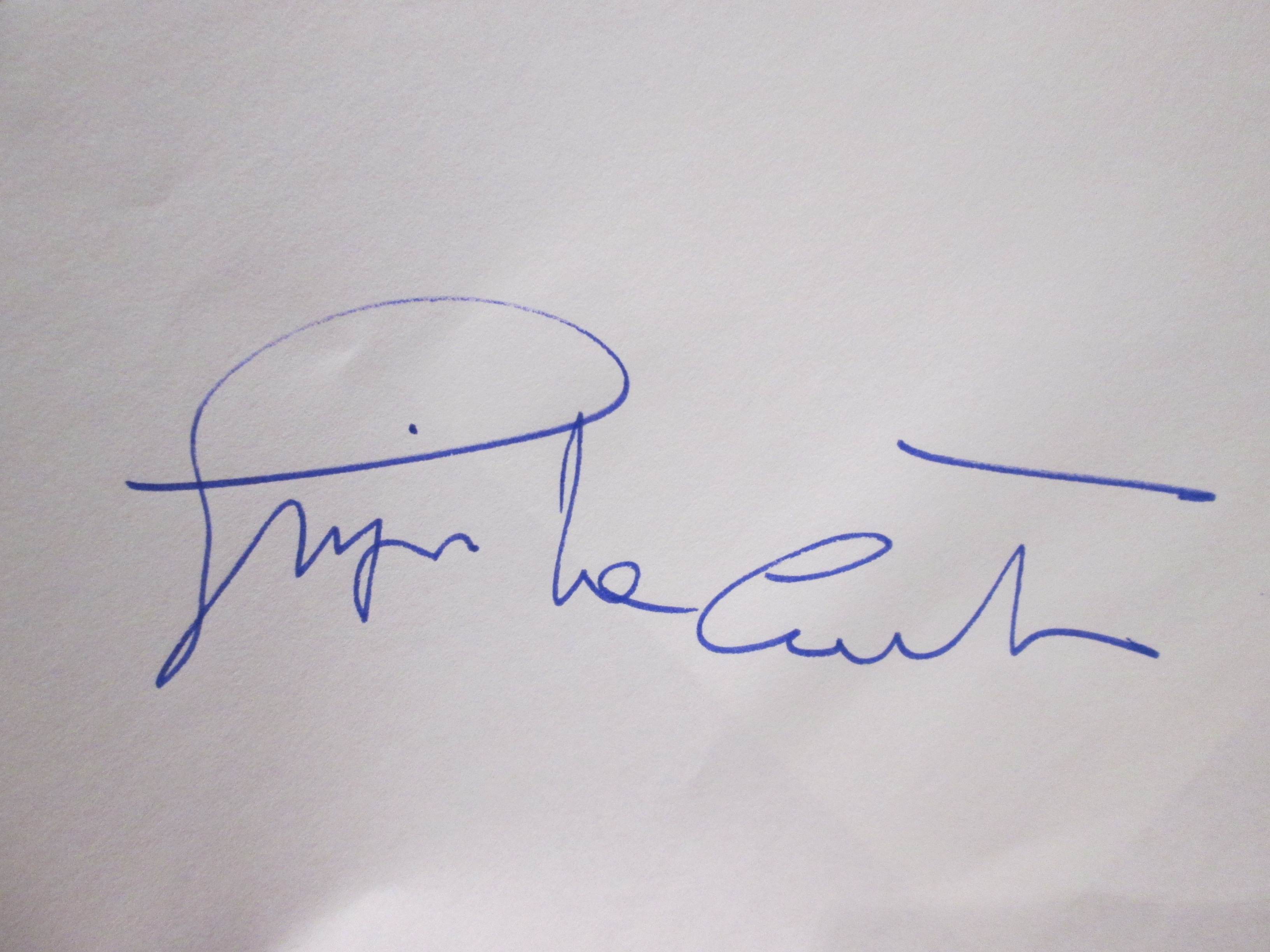 Original Autogramm Giorgio Valentini /// Autograph signiert signed ...