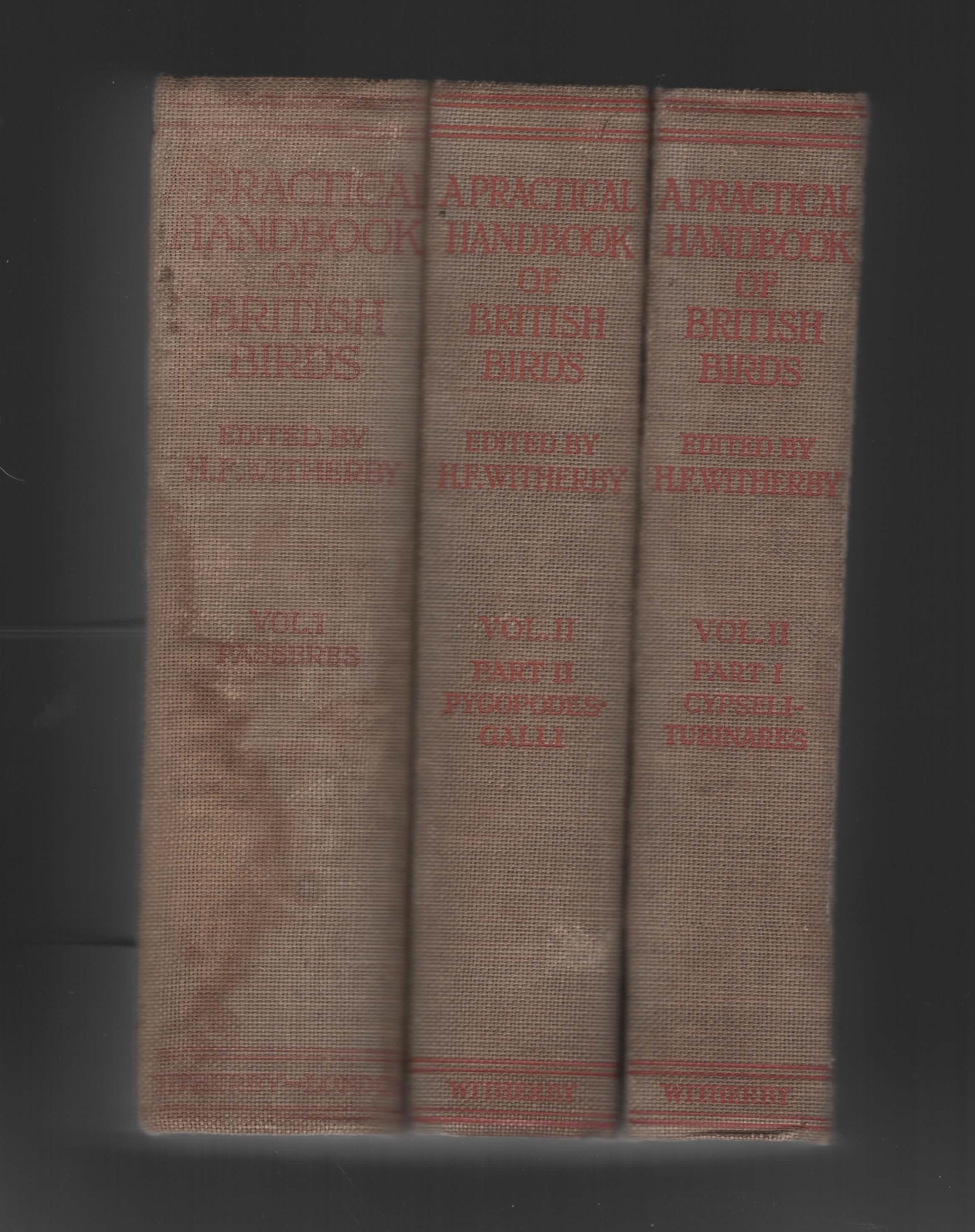 A Practical Handbook of British Birds by Witherby, HF (ed): Very Good ...