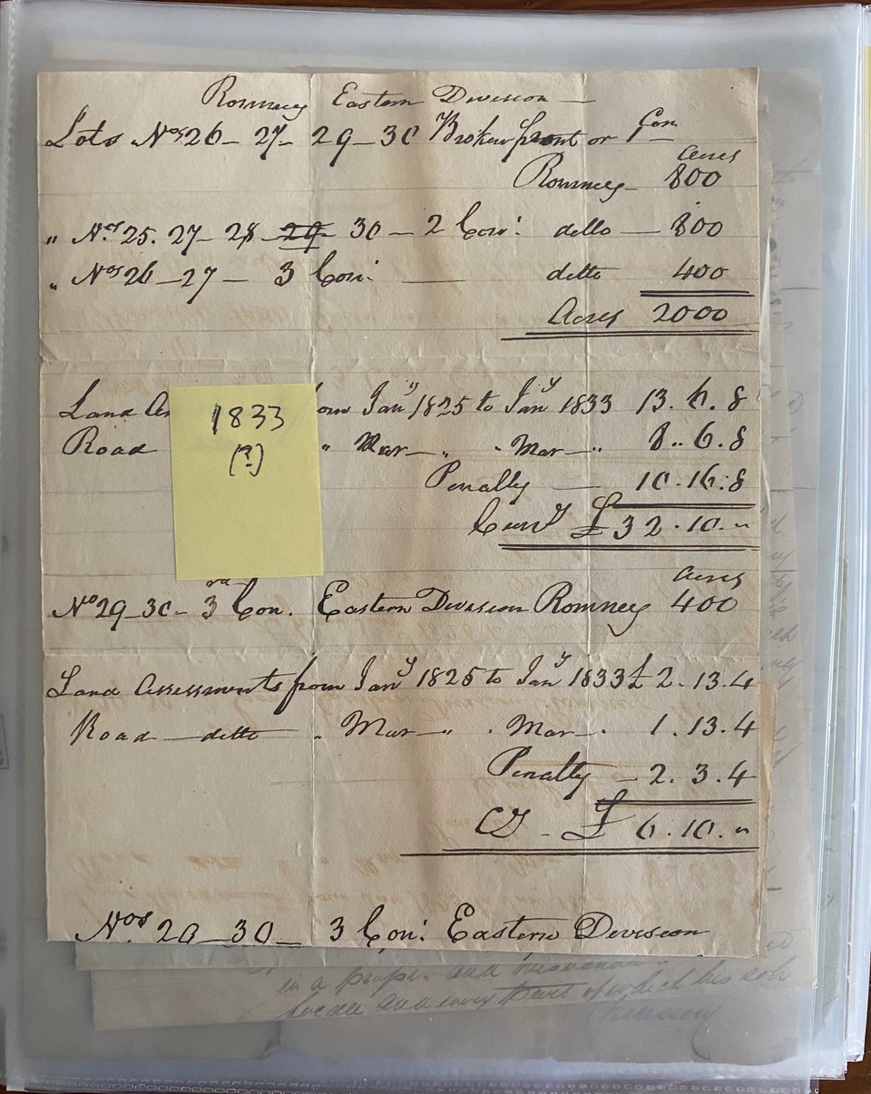 Judge William Collis Meredith, remarkable archive collection spanning ...