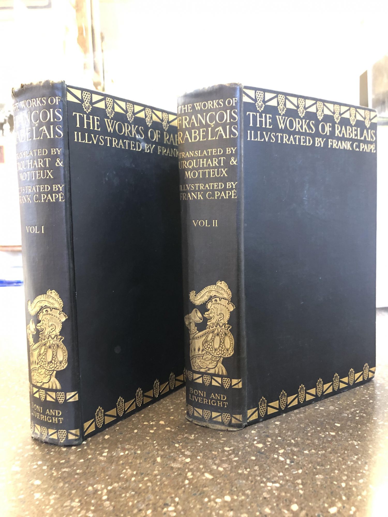 THE WORKS OF FRANCOIS RABELAIS [TWO VOLUMES] by Rabelais, Francois ...