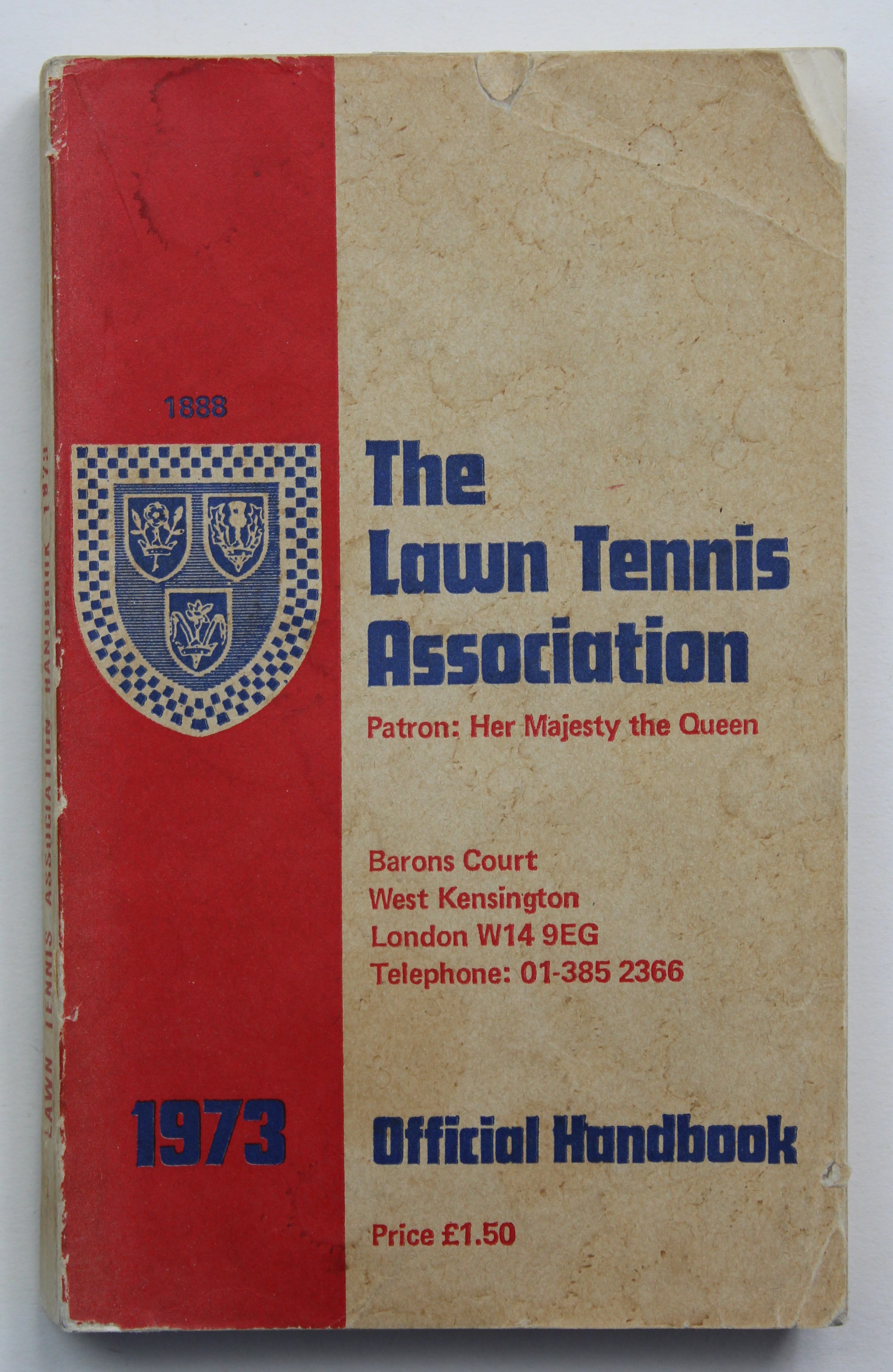 The Lawn Tennis Association Official Handbook 1973 by The Lawn Tennis ...