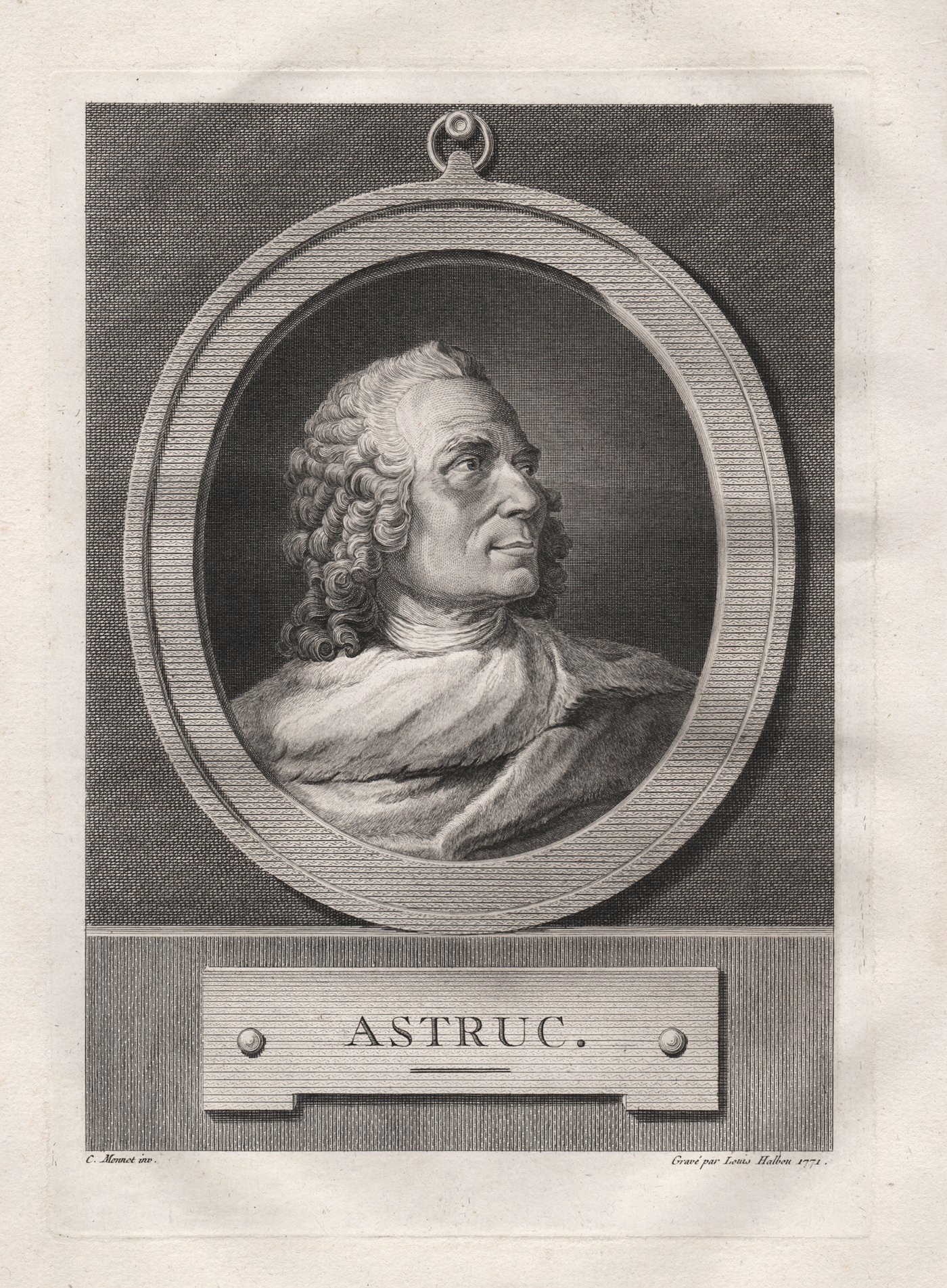 "Astruc" - Jean Astruc (1684-1766) Arzt professor Medizin medecin ...