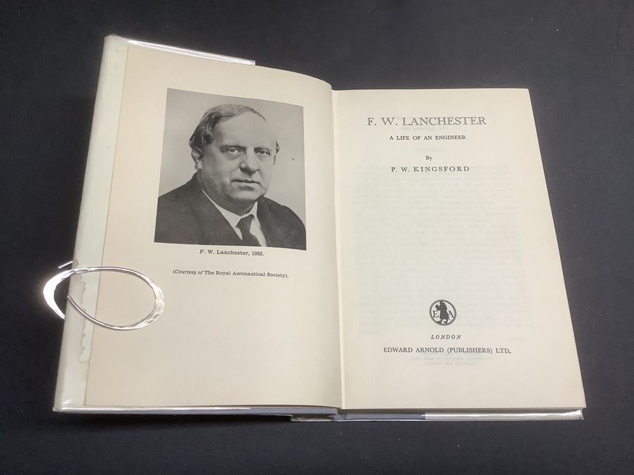 F. W. LANCHESTER: THE LIFE OF AN ENGINEER by KINGSFORD, P. W. | Chaucer ...