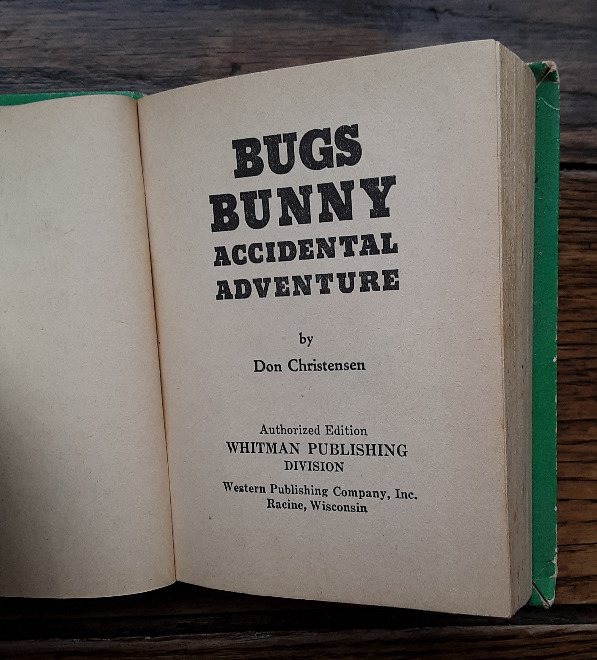 Bugs Bunny Accidental Adventure A Big Little Book #2029 by Christensen ... Bugs Bunny Accidental Adventure A Big Little Book #2029 by Christensen ...