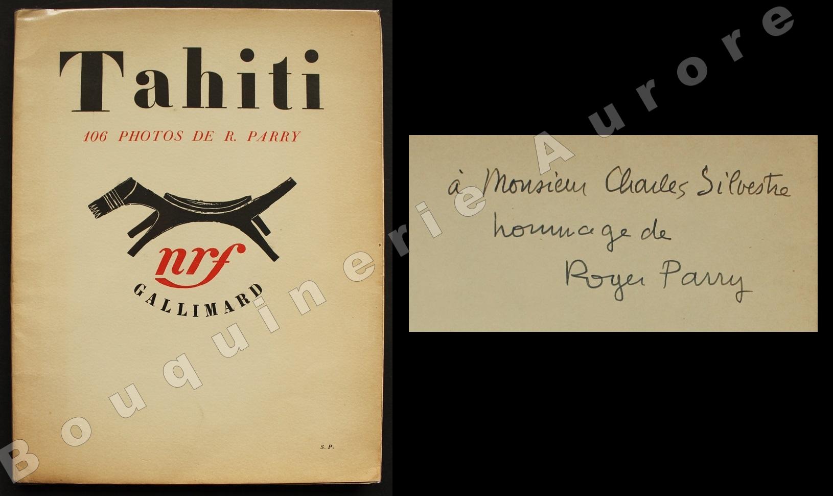 Tahiti.106 photos de R. Parry. par [Photographie] - PARRY (Roger ...