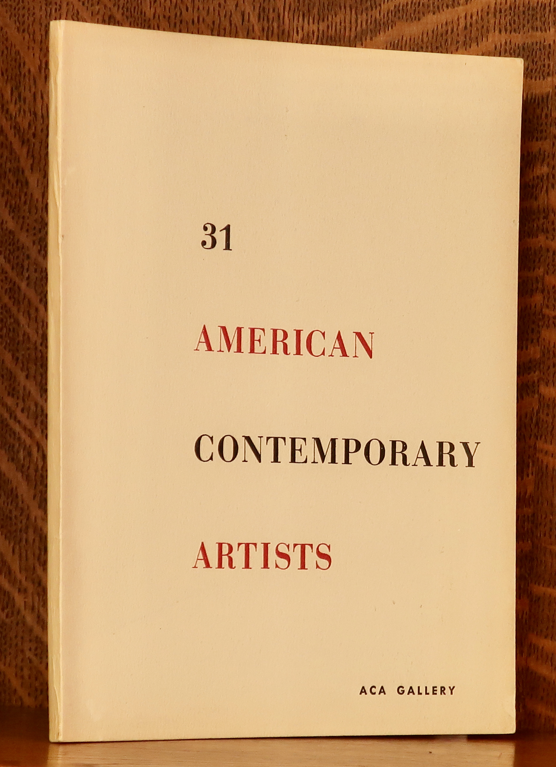 31 AMERICAN CONTEMPORARY ARTISTS by various: Very good Paperback (1959 ...