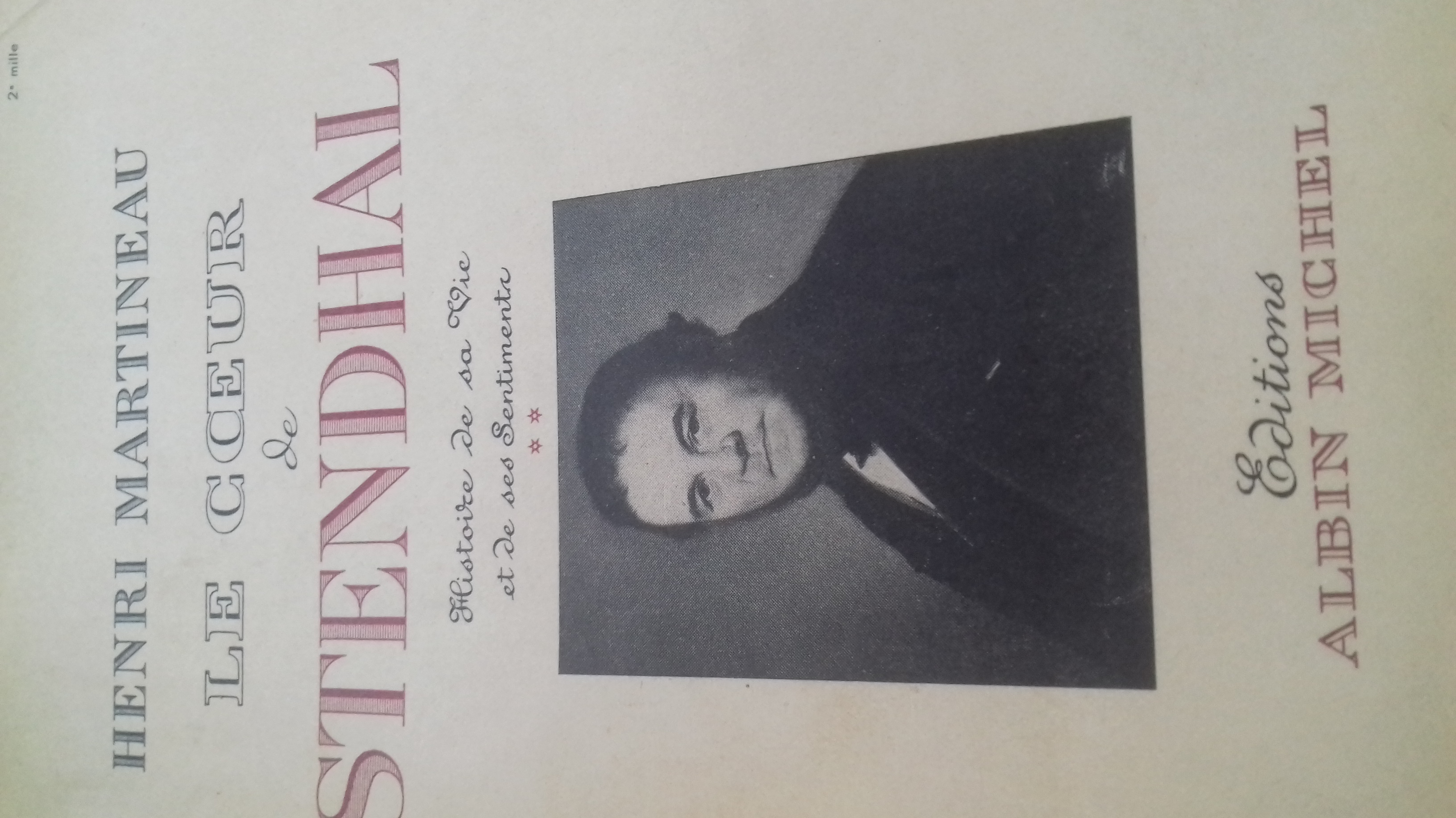 l'oeuvre de stendhal by henri martineau: Très bon Couverture souple (1951) Edition originale ...
