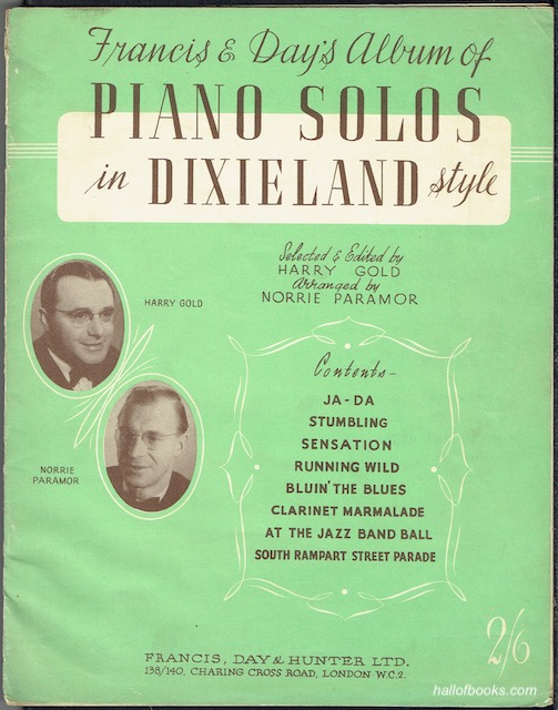 Francis And Day's Album Of Piano Solos In Dixieland Style de Harry Gold ...