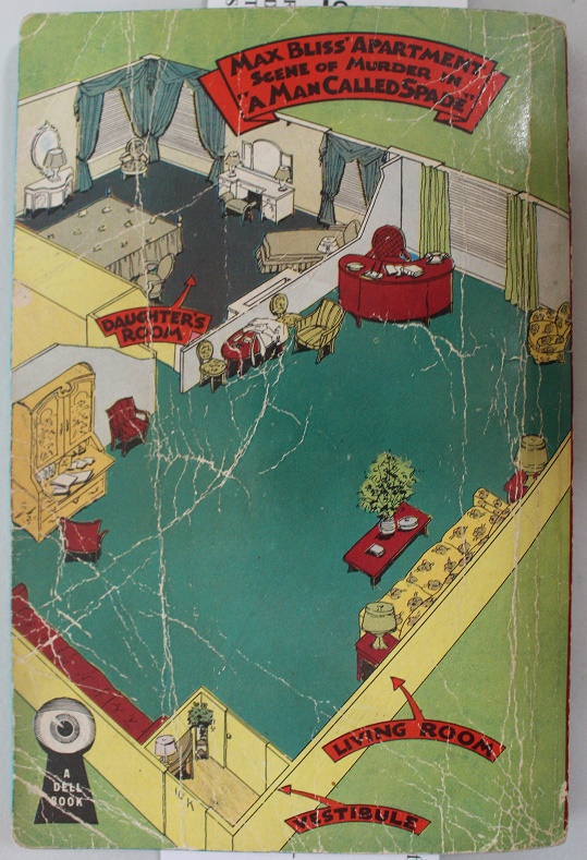 A MAN CALLED SPADE.- Sam Spade Mystery. ( DELL Mapback Map Back #452 ...