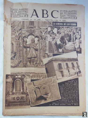 ABC Diario Ilustrado, 11 de mayo 1942. Segunda Guerra Mundial de Sin ...