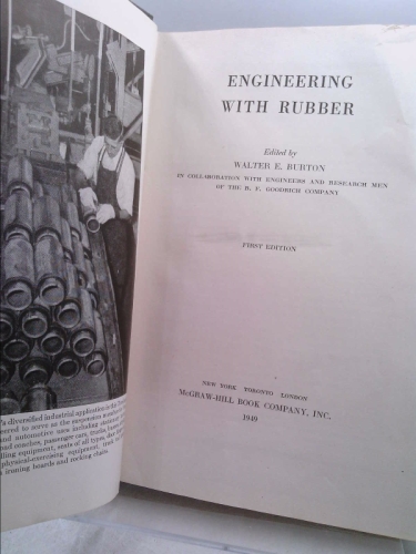 Engineering with Rubber ] By Burton, Walter E ( Author ) [ 2008 ) [ Hardcover ]: Fair Hardcover ...