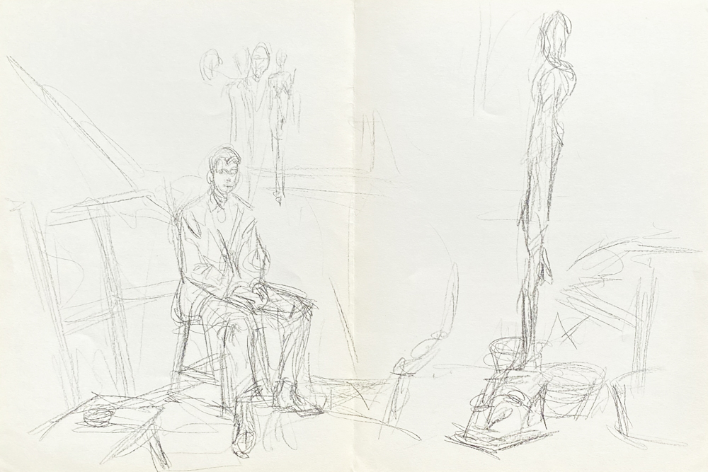 Derrière le Miroir 127 - 14 original lithographs by Giacometti by ...