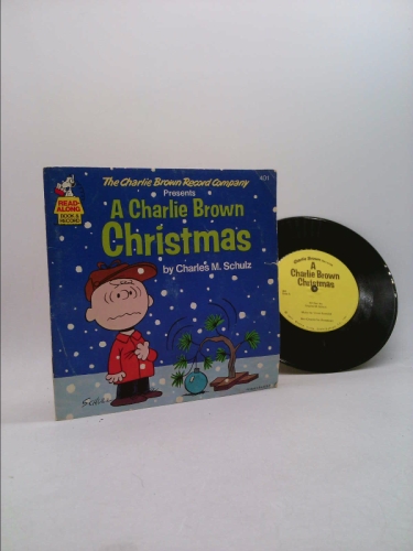 A Charlie Brown Christmas - 45 Rpm Vinyl Record 7 with Read Along Book ...