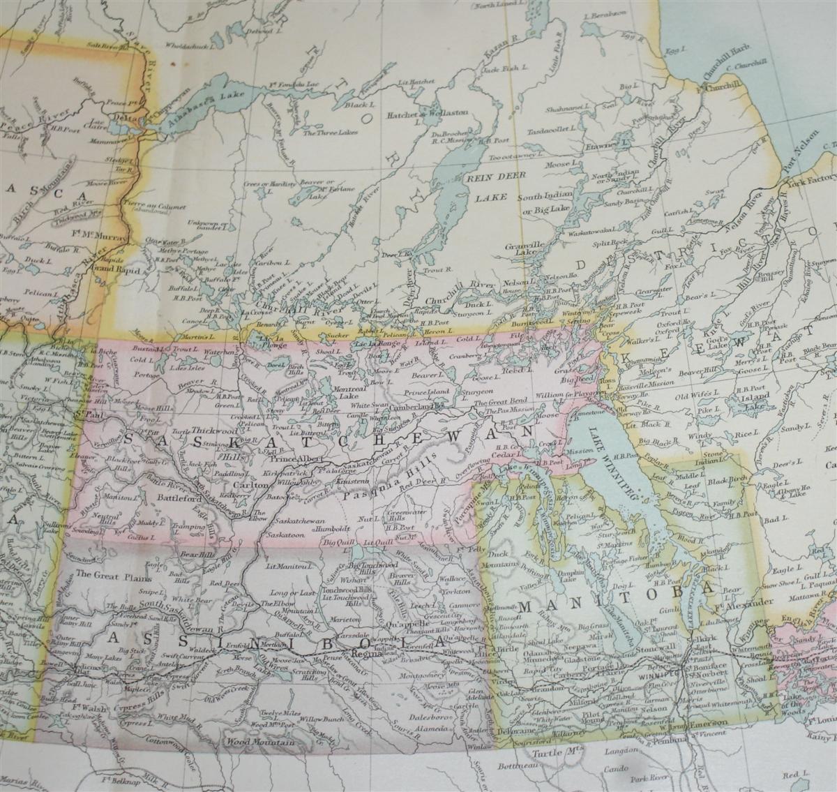 Map of 'Dominion of Canada - Western Provinces, British Colombia and ...