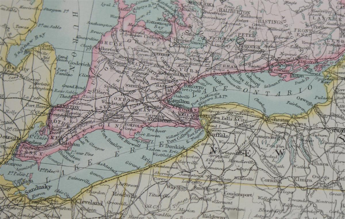 Map of 'Eastern Provinces of Canada and Northern United States' - Sheet ...