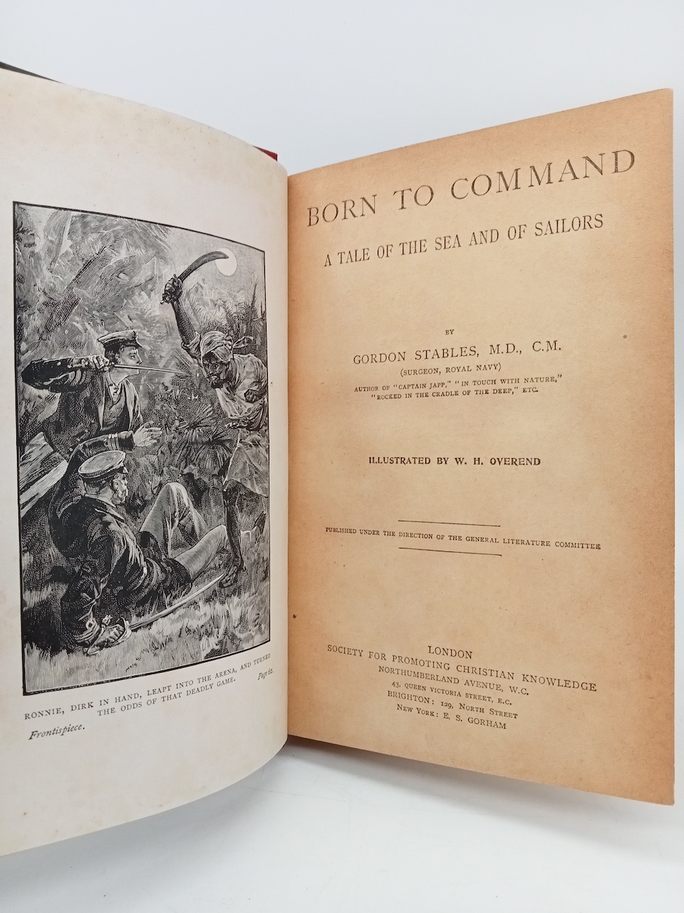 Born to Command, and other stories. (The Carved Cartoon; Slavers and ...