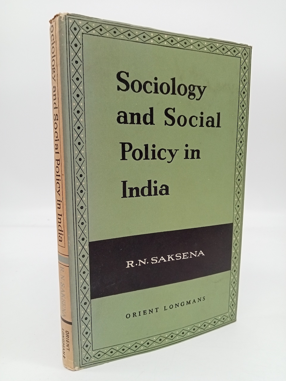 Sociology and Social Policy in India. by R. N. Saksena.: Very Good ...