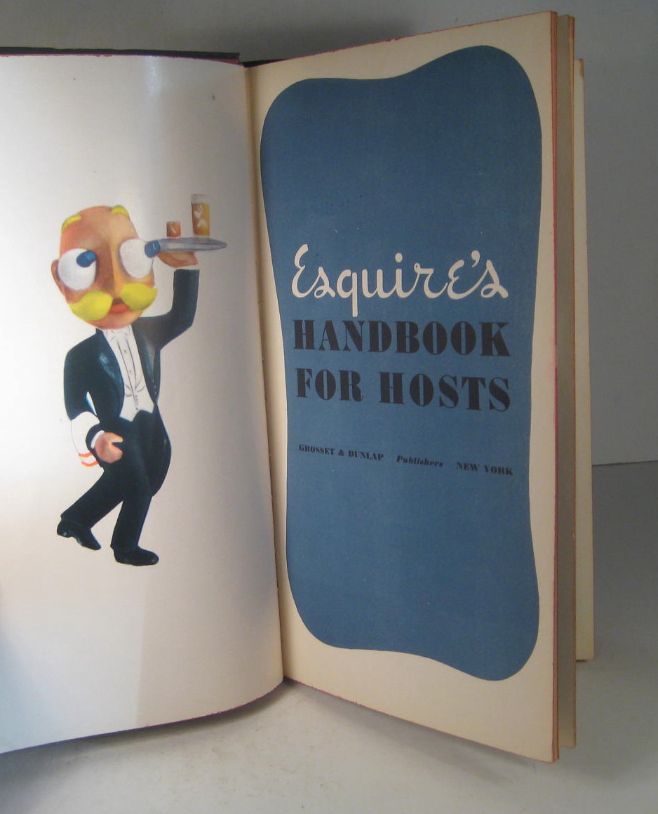 Esquire's Handbook for Hosts by Esquire: Very good Decorative cloth ...