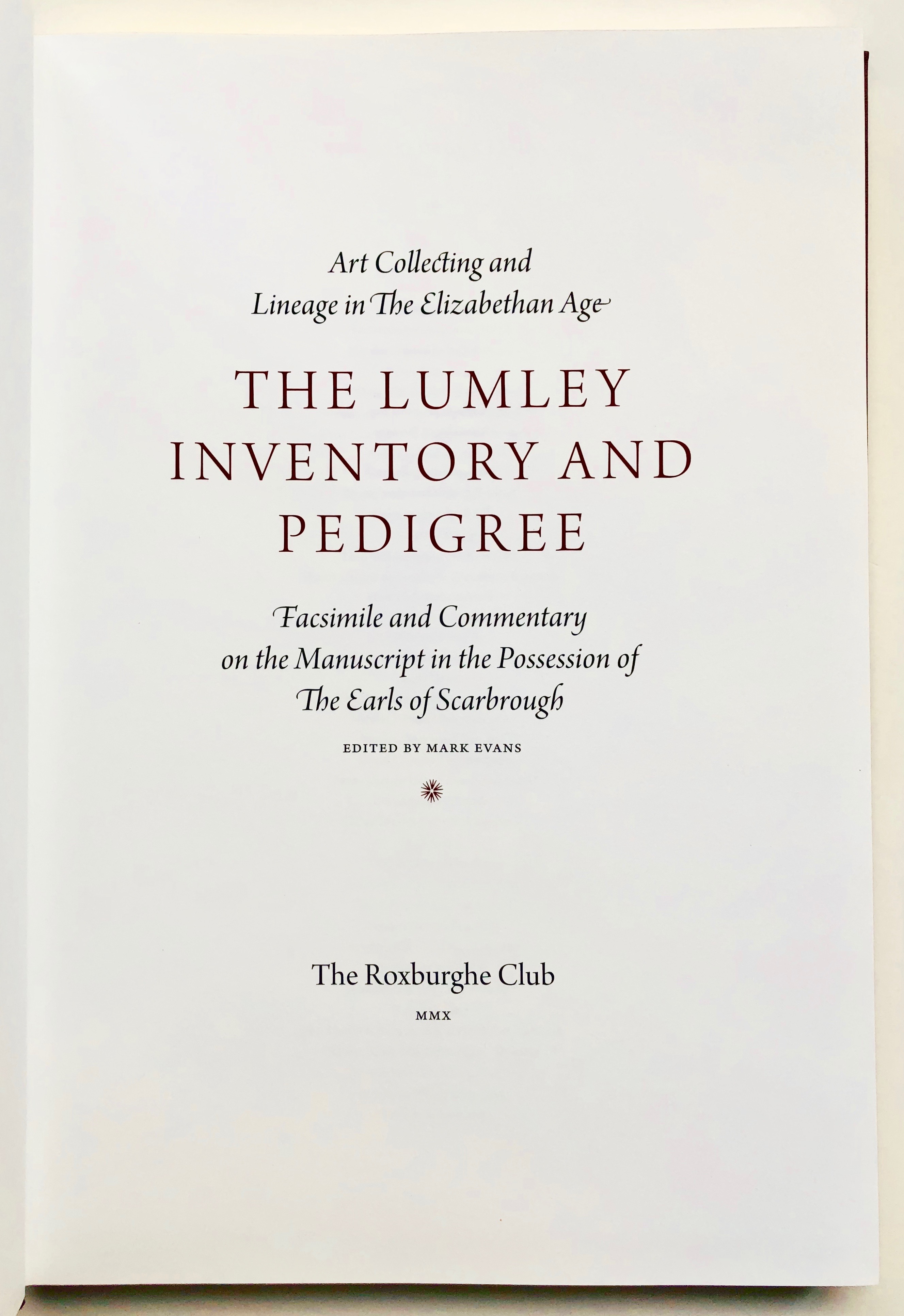 The Lumley Inventory and Pedigree: Art Collecting and Lineage in the ...
