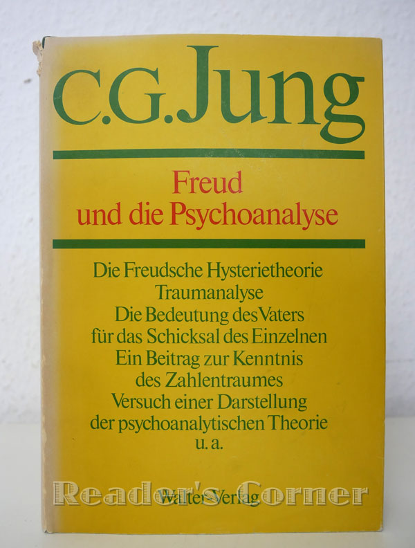 Gesammelte Werke, Band 4. Freud und die Psychoanalyse. von Jung, C. G ...