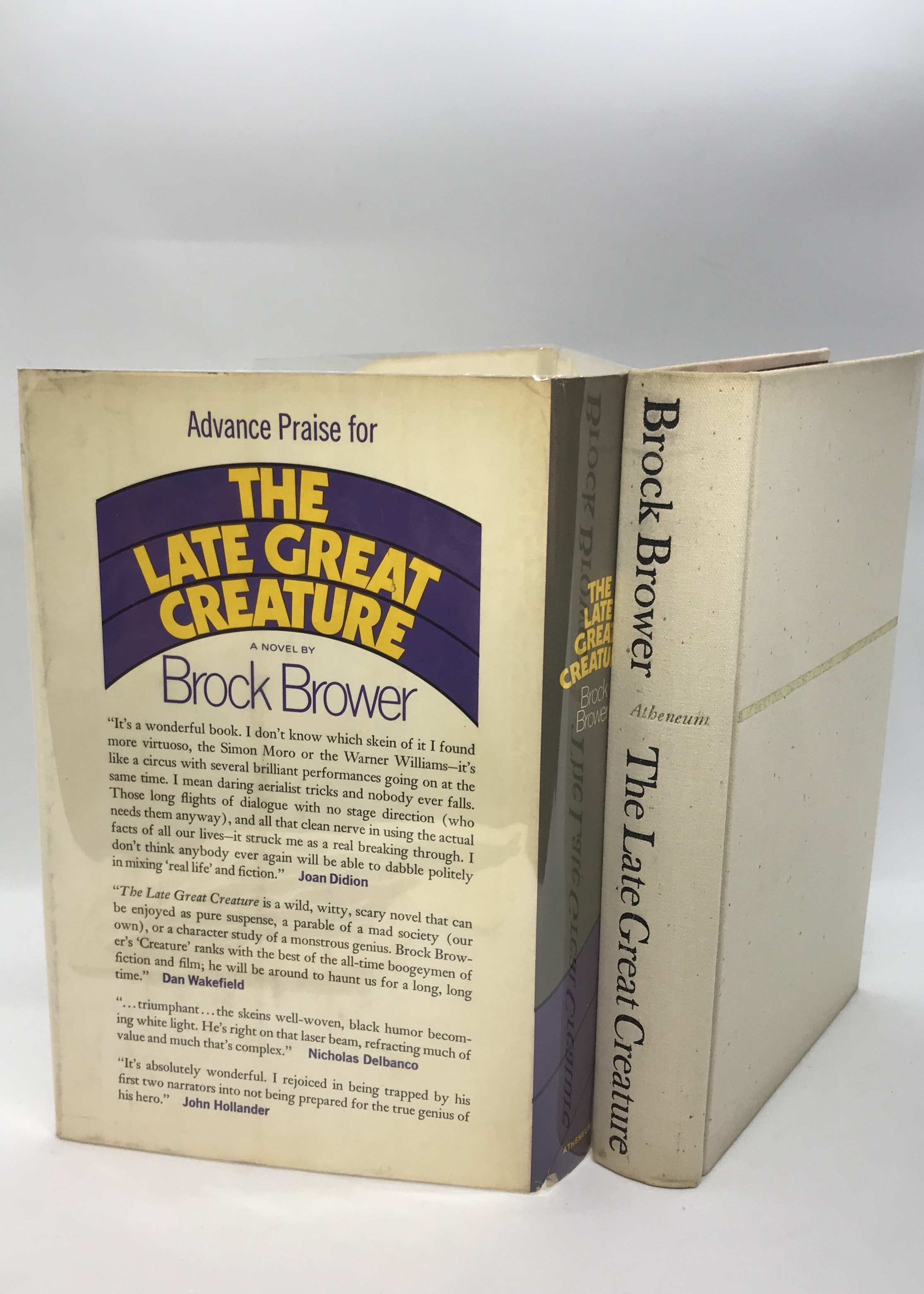 The Late Great Creature (First Edition) by Brock Brower: Fine Hardcover ...