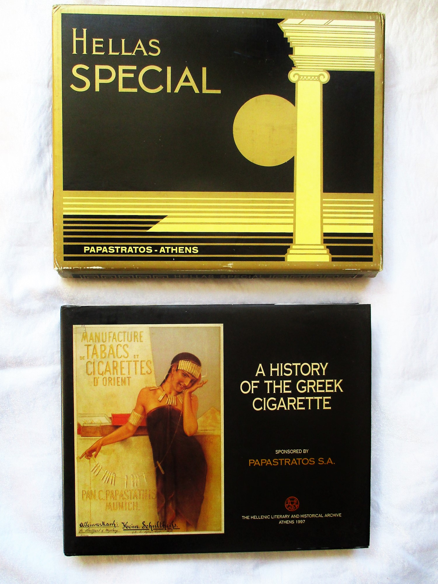 HISTORY of the GREEK CIGARETTE Fully ILLUSTRATED with GRAPHIC ART of ...