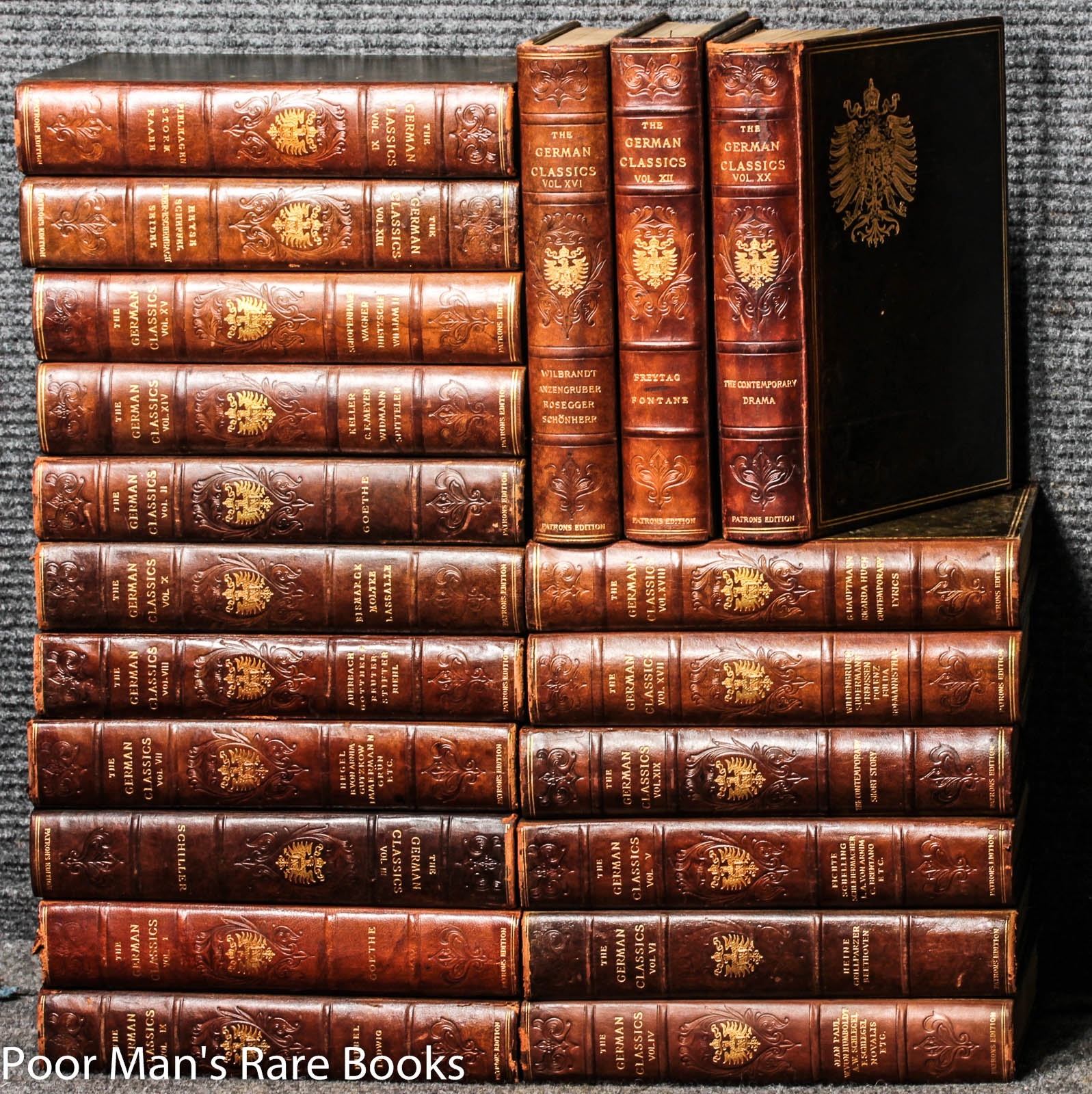 The German Classics Of The Nineteenth And Twentieth Centuries (20 Vols ...