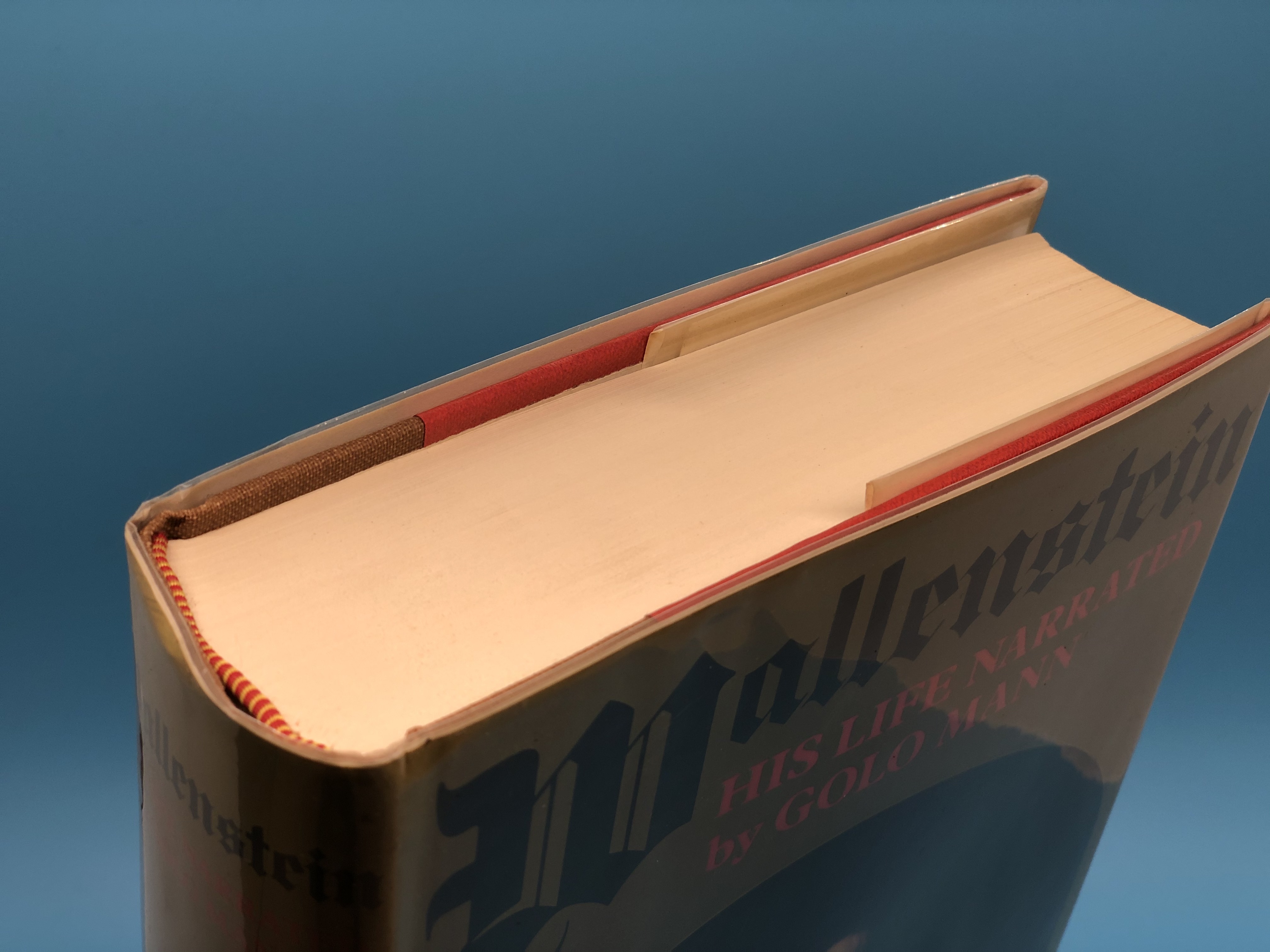 Wallenstein, His Life Narrated by Mann, Golo: As New Hardcover (1976 ...