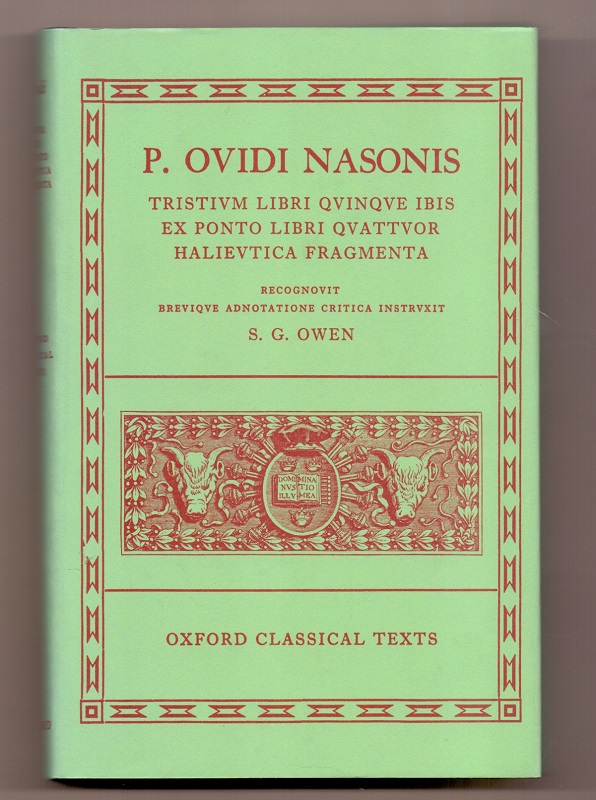 epistulae ex ponto von ovid - ZVAB