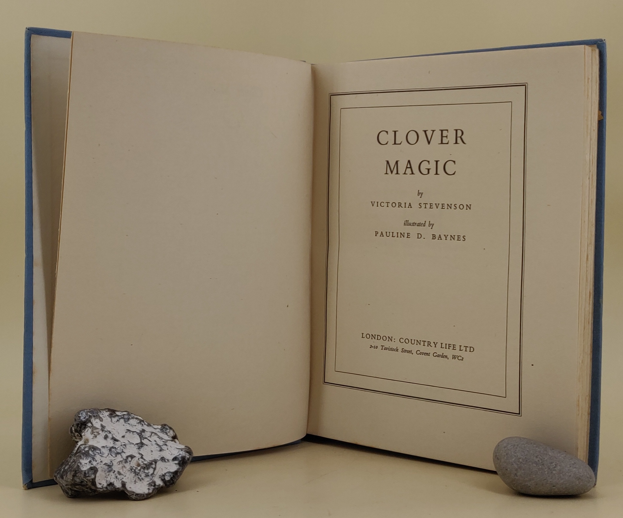 Clover Magic by Stevenson, Victoria: Very Good+ Hardcover (1944) 1st ...