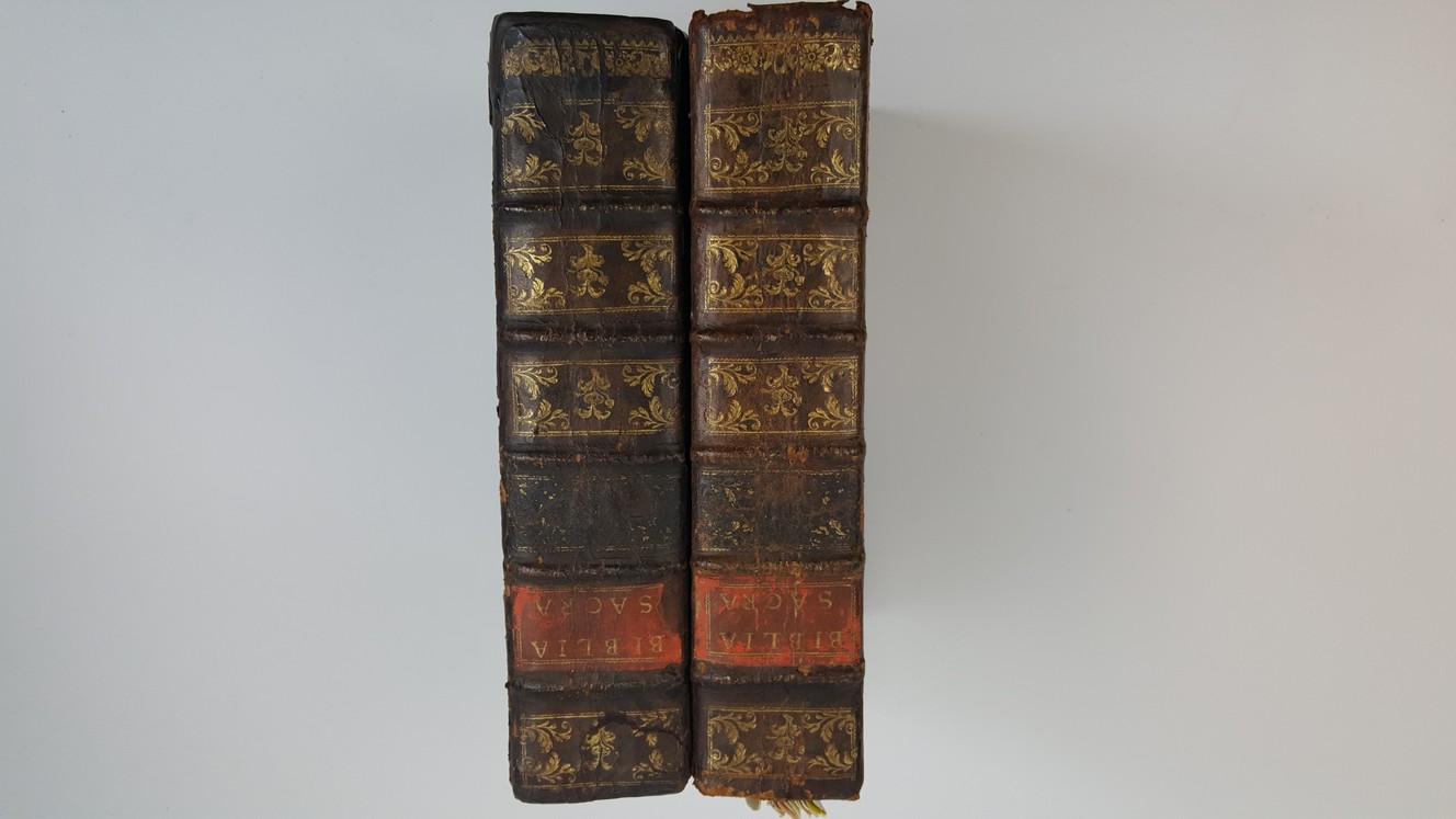 Biblia Sacra Vulgatae Editionis, Sixti V. & Clementis VIII, Pont. Max ...