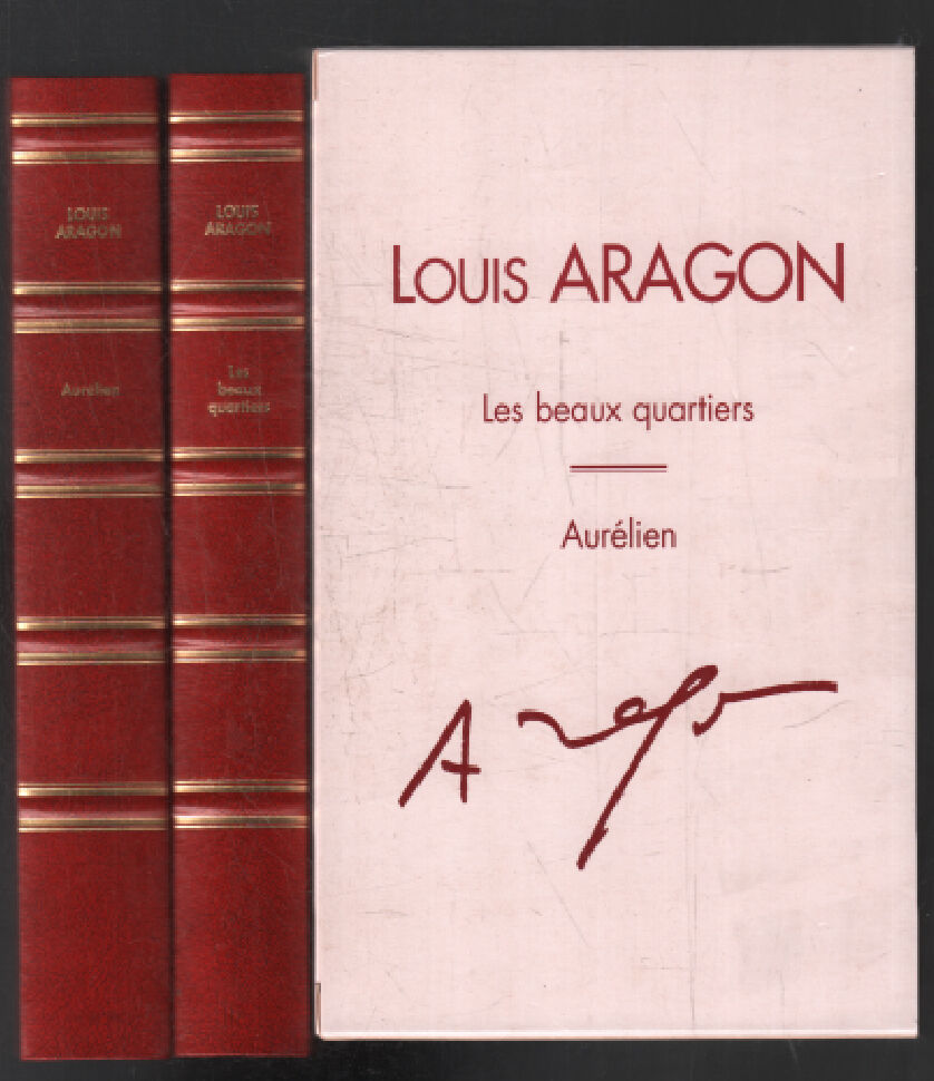 Les beaux quartiers Aurélien (coffret de 2 livres) by Louis Aragon ...