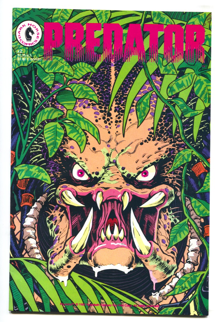 Predator #2 1989-Dark Horse-based on horror movie-am De La Rosa & Chris ...