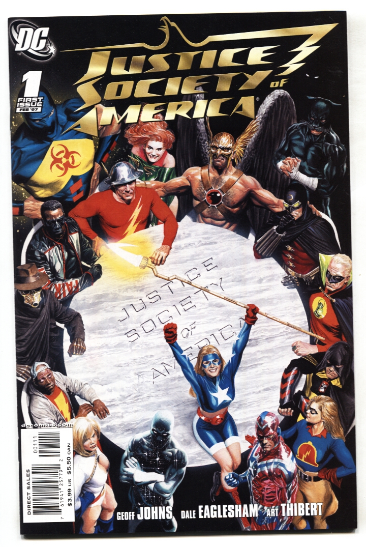 Justice Society of America #1 1st Cyclone comic book DC NM-: (2006 ...