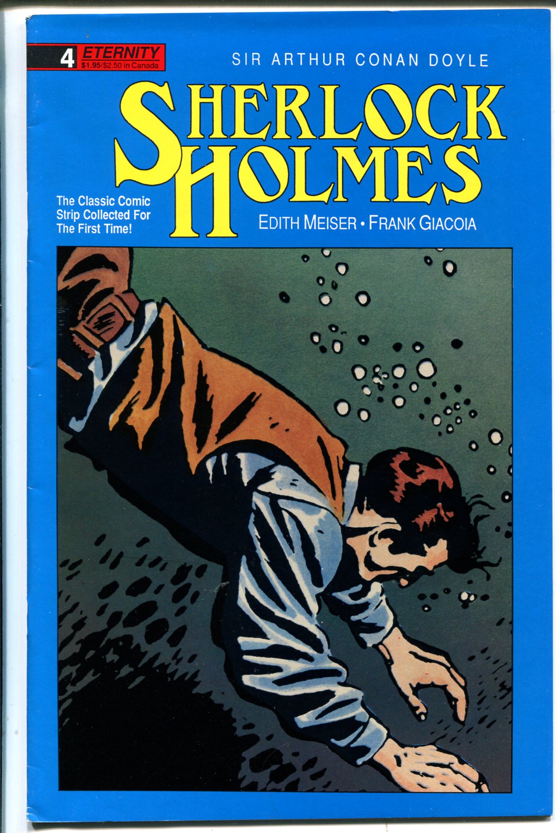 Sherlock Holmes #4 1988-Eternity-Conan Doyle-newspaper strip reprint-FN ...