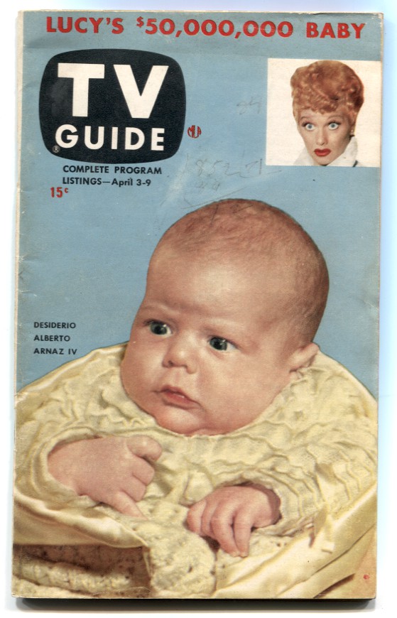 TV Guide #1 April 3 1953- FIRST ISSUE- Lucille Ball: (1953) Magazine ...