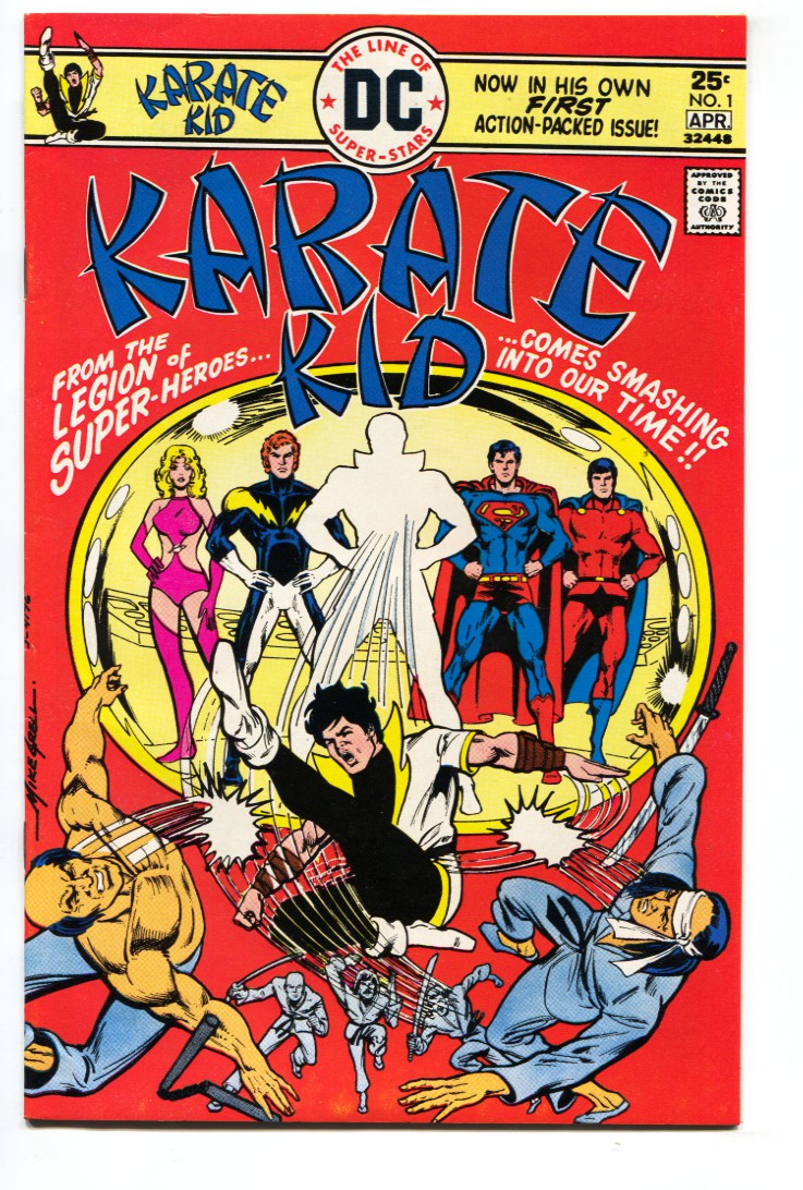 Karate Kid #1 1976 Legion of Superheroes-DC comic book VF+: (1976 ...