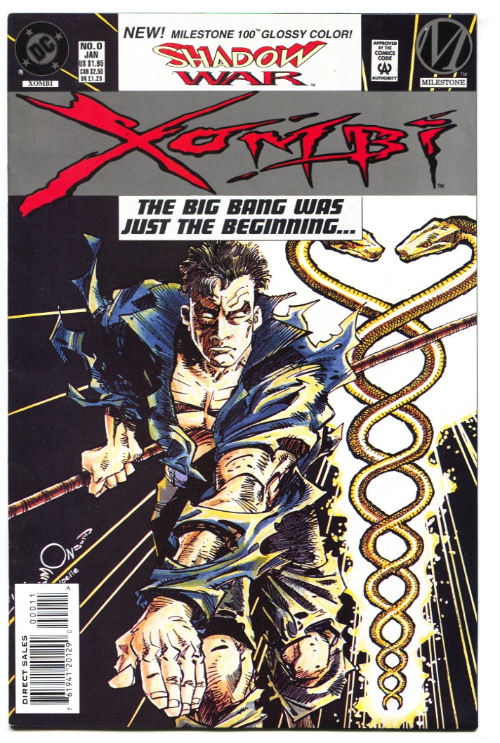 XOMBI #1 1993- DC First issue-comic book-Milestone: (1993) Comic | DTA ...