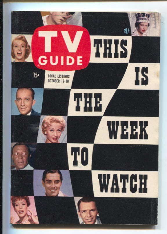 TV Guide 10/12/1957-Rhis Is The Week To Watch cover-Illinois-No label ...