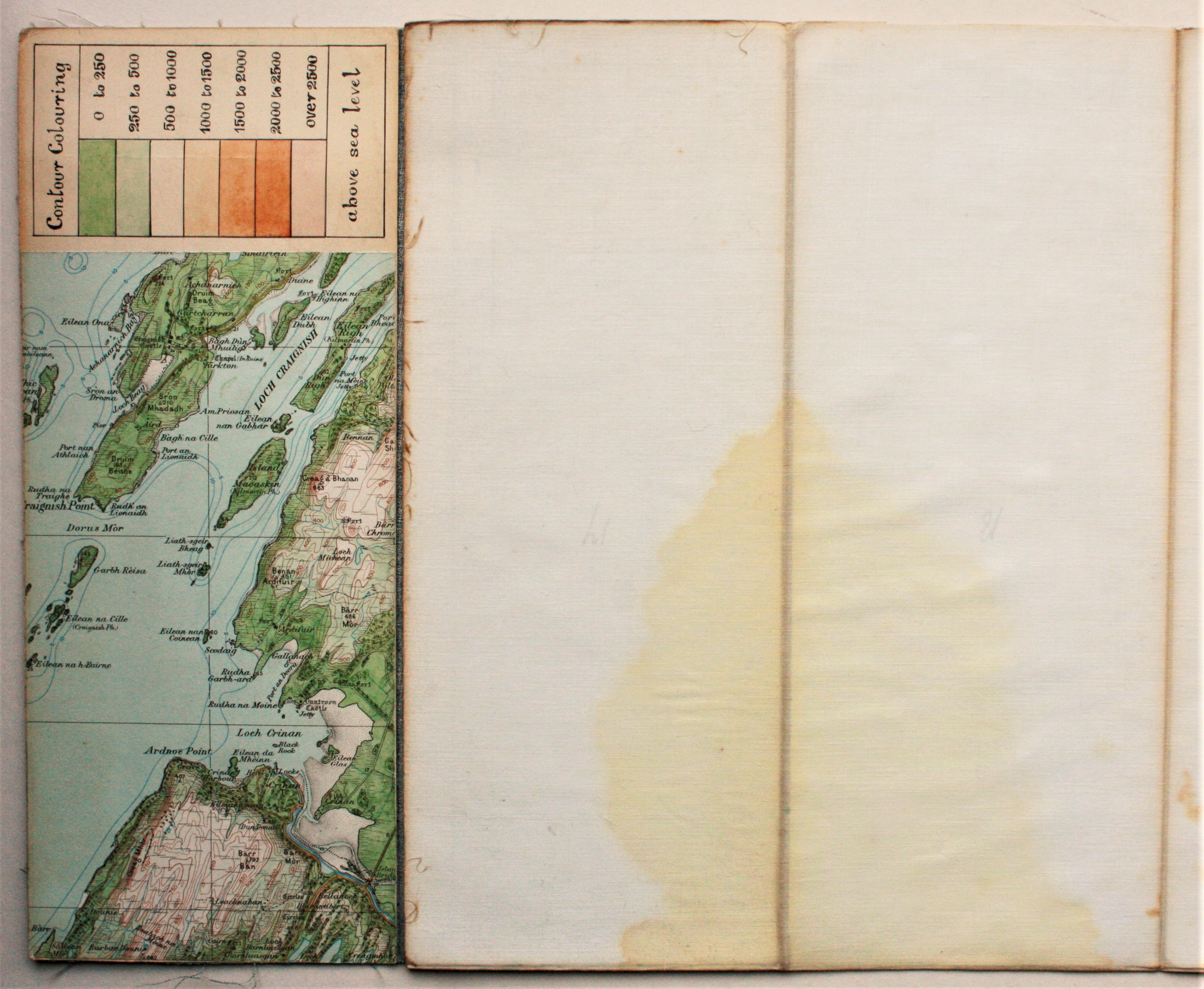 Composite Map made from One Inch Scottish Ordnance Survey Maps ...