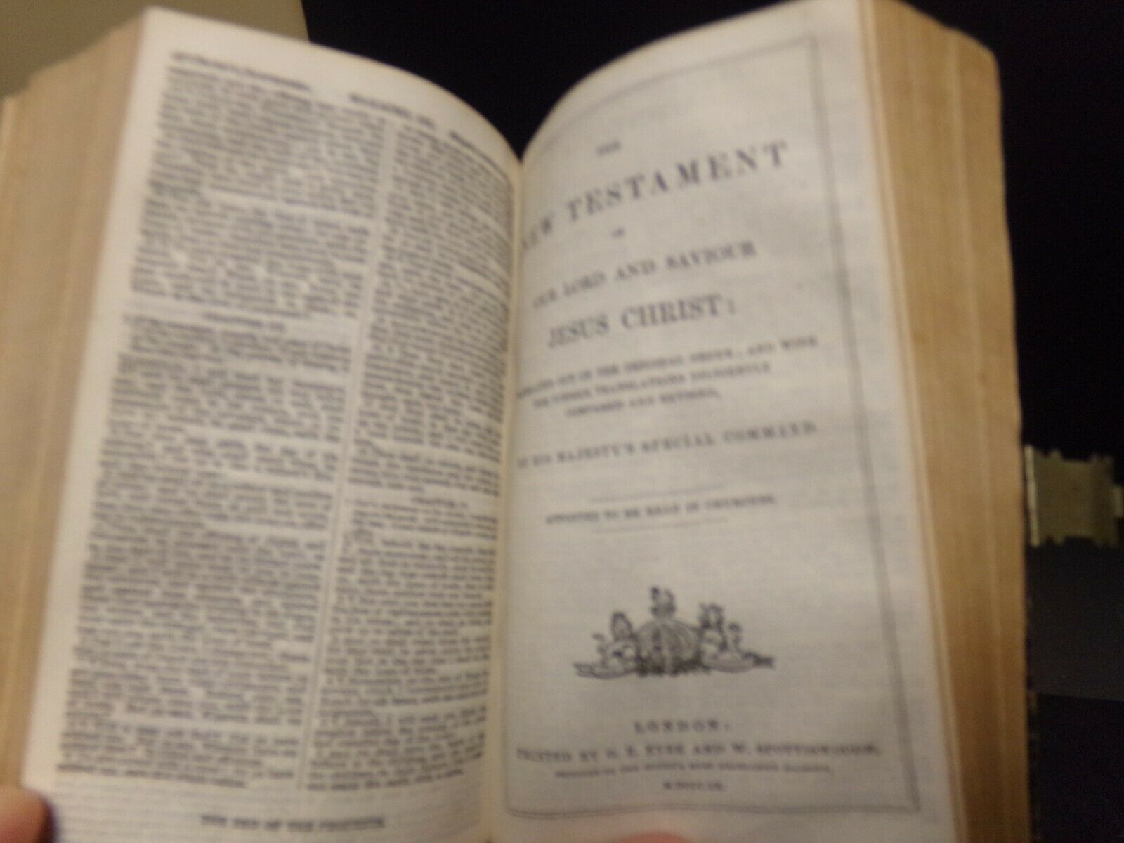1860 Civil War Bible - signed by Union & Confederate Soldiers: Fair ...