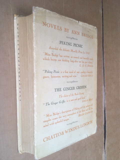 Illyrian Spring by Bridge, Ann: Good Original Cloth (1935) First ...