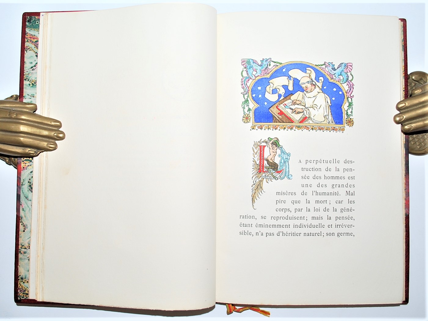 Bibliophiles. Illustrations En Couleurs De Gustave Adolphe Mossa. by ...