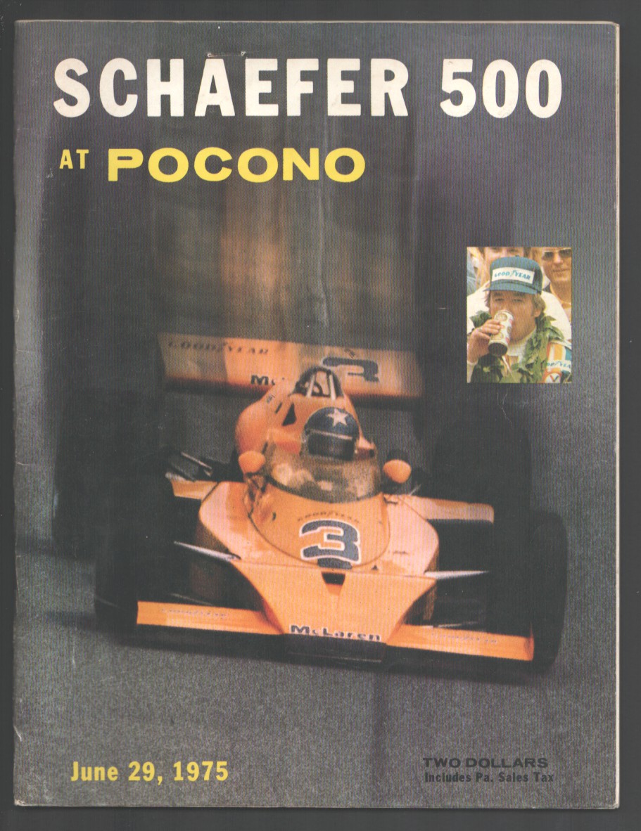 Pocono International Raceway USAC Race Program-Schaeffer 500 Indy car ...