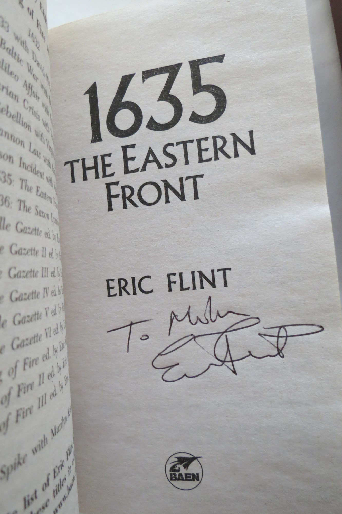 1635 The Dreeson Incident; the Eastern Front; the Papal Stakes (3 Book ...