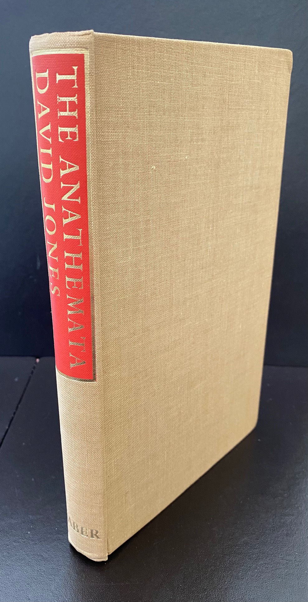 The Anathemata : Roger Senhouse's Personal Copy by Jones, David: Near ...