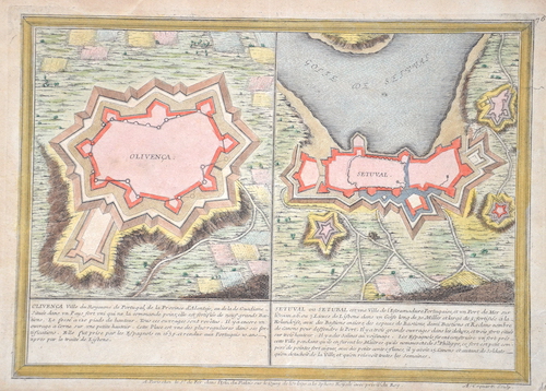 Olivenca Ville du Royaume de Portugal, de la Province d'Alentejo ...